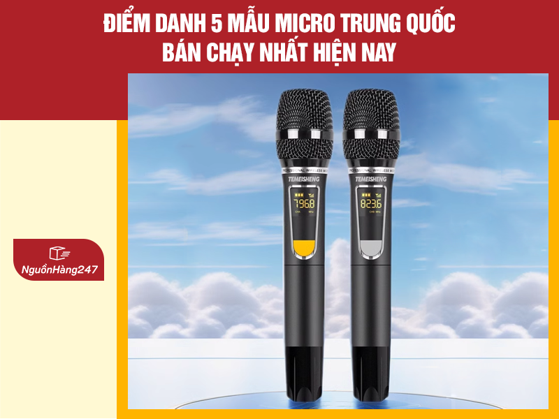 5 Thương Hiệu Micro Trung Quốc Giá Rẻ, Âm Thanh Cực Đỉnh